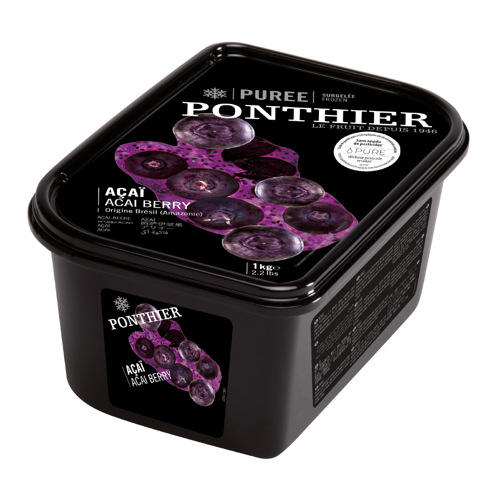 PURÉS DE FRUTA CONGELADOS: Puré Açaí Ponthier